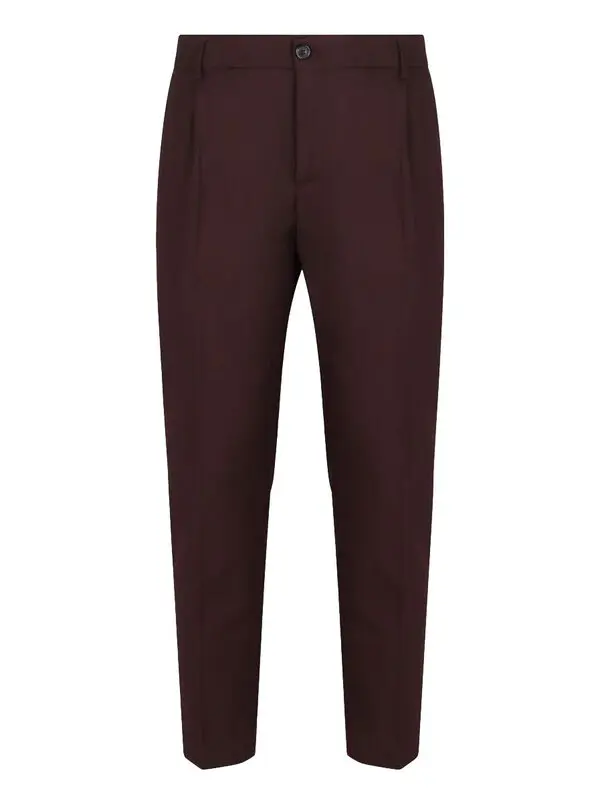 DEPARTMENT 5 Pants In Mixed Wool - Red