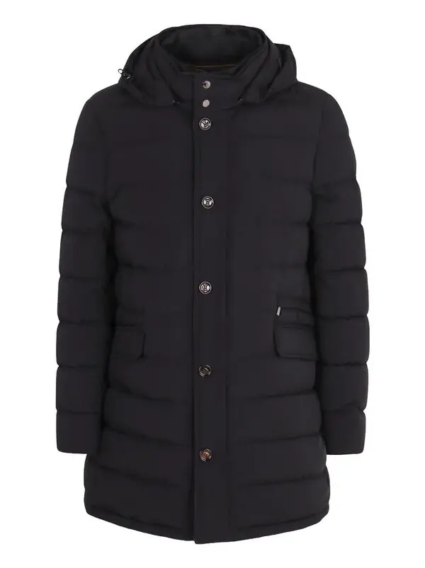 MOORER Calandri Padded Jacket - Black