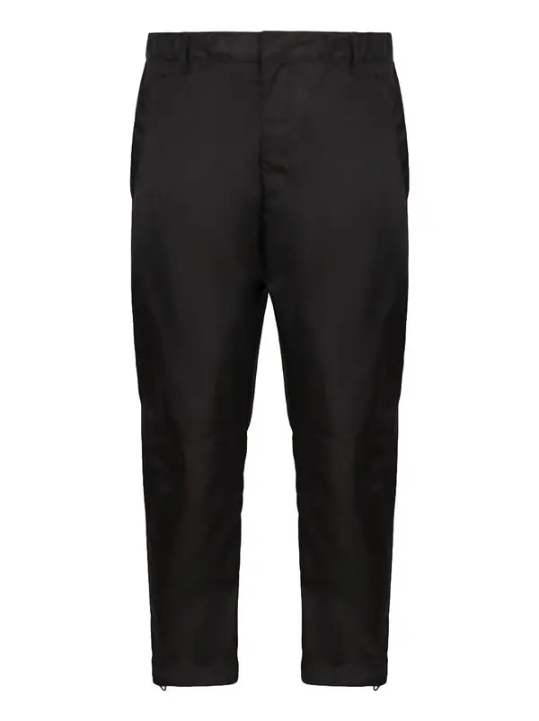 Prada Technical Fabric Trousers - Black