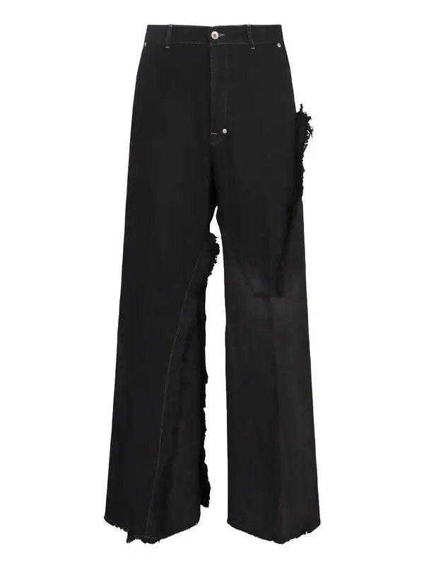 Rick Owens Wide-leg Jeans - Black