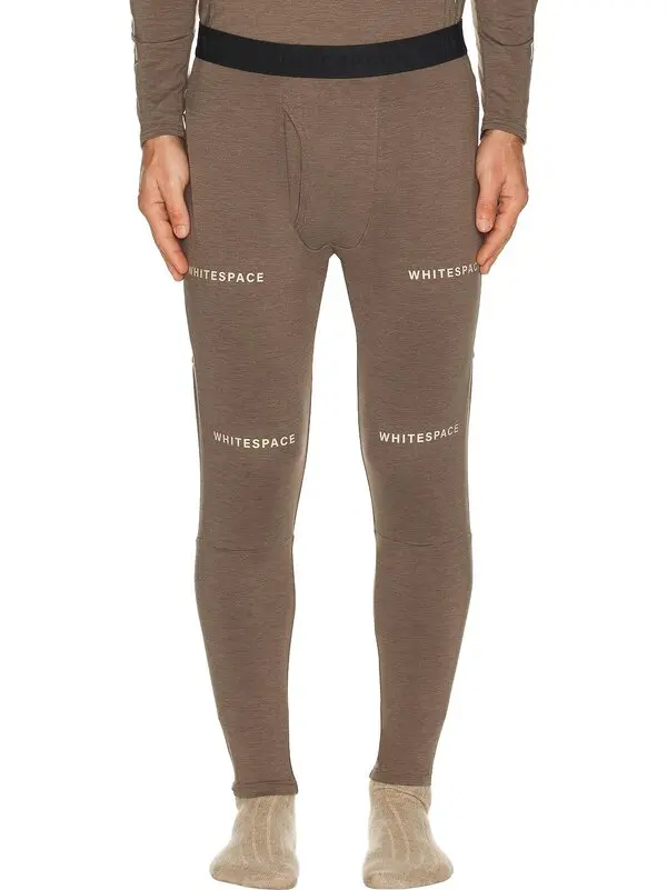 WHITESPACE Graphene Base Pants In Grey - Falcon