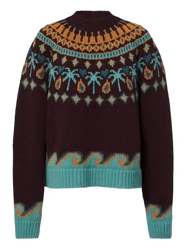 Alanui Sweet Winter Virgin Wool Sweater - Multicoloured