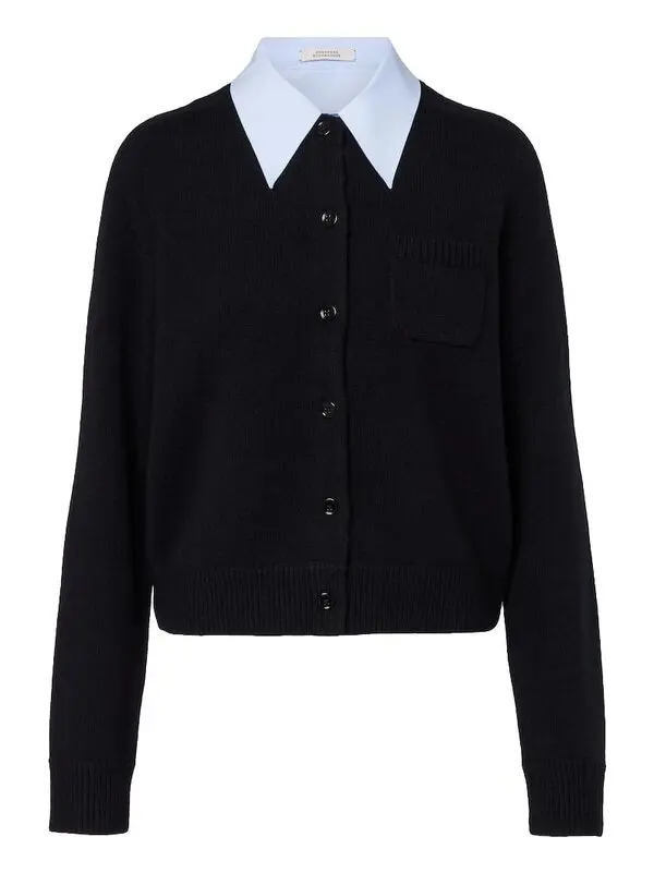 Dorothee Schumacher Wool And Cashmere Cardigan - Black