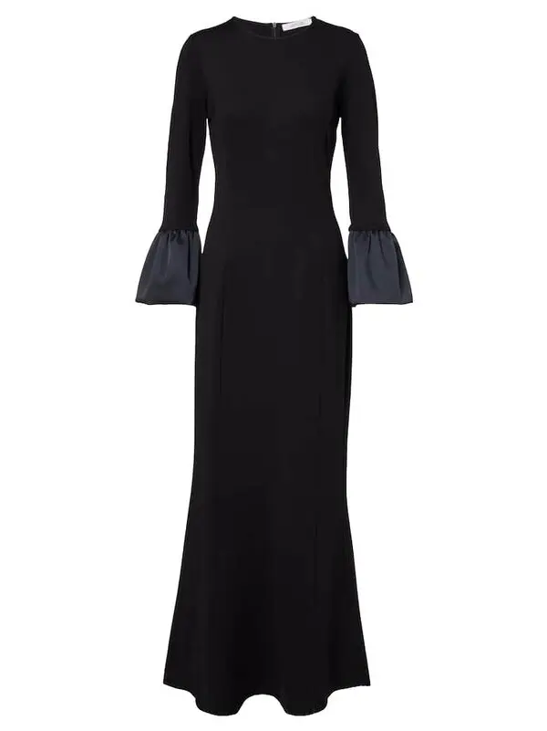 Dorothee Schumacher Cloudy Allure Maxi Dress - Black
