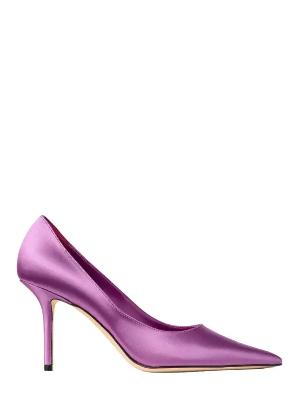 JIMMY CHOO 85mm Love Pointed-toe Pumps - Purple