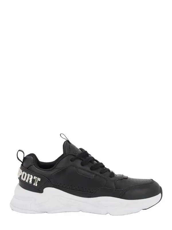 PLEIN SPORT Ghost X Gen.x.05 Logo Plaque Trainers - Black