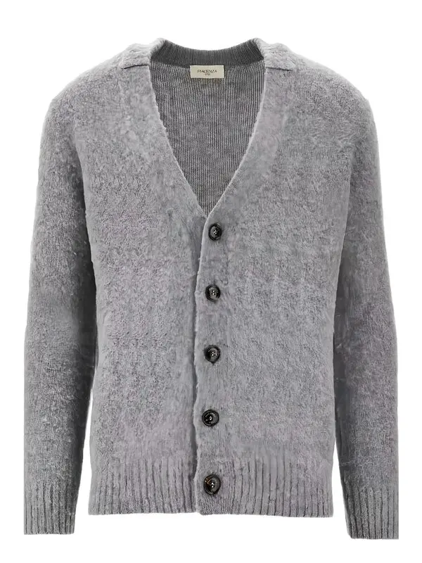 PIACENZA CASHMERE 1733 Button-up Cardigan - Grey