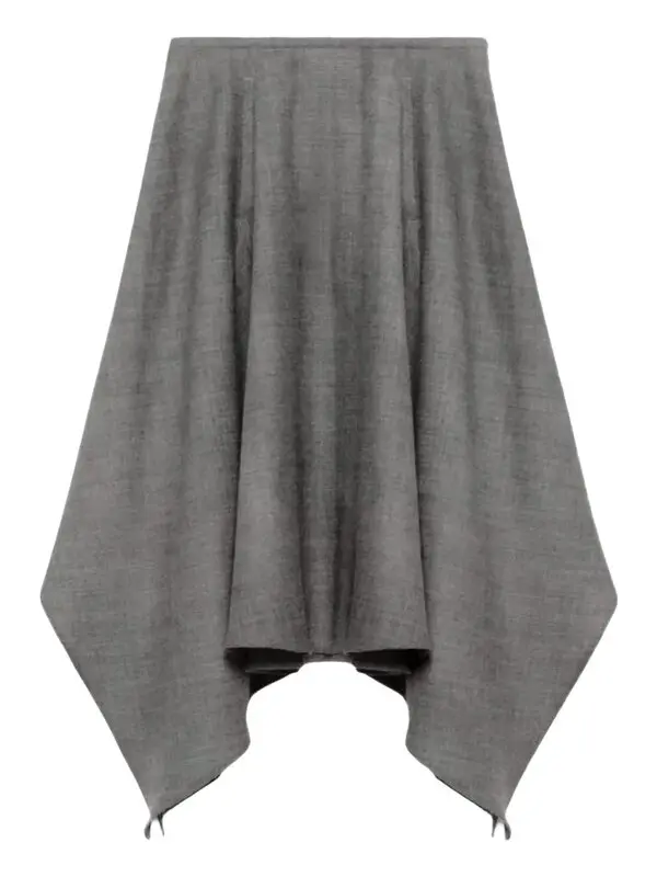 Bite Studios Melange Maxi Skirt - Grey
