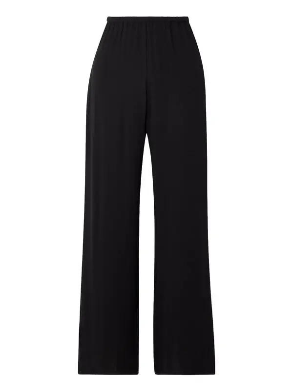 Matteau Jersey Straight-leg Pants - Black
