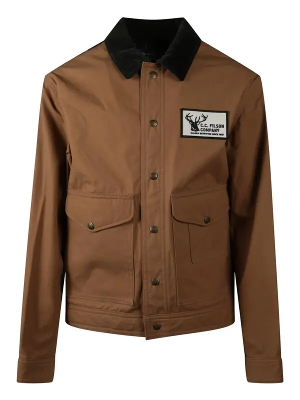 Junya Watanabe Oxford Cotton And Wool Work Jacket - Beige