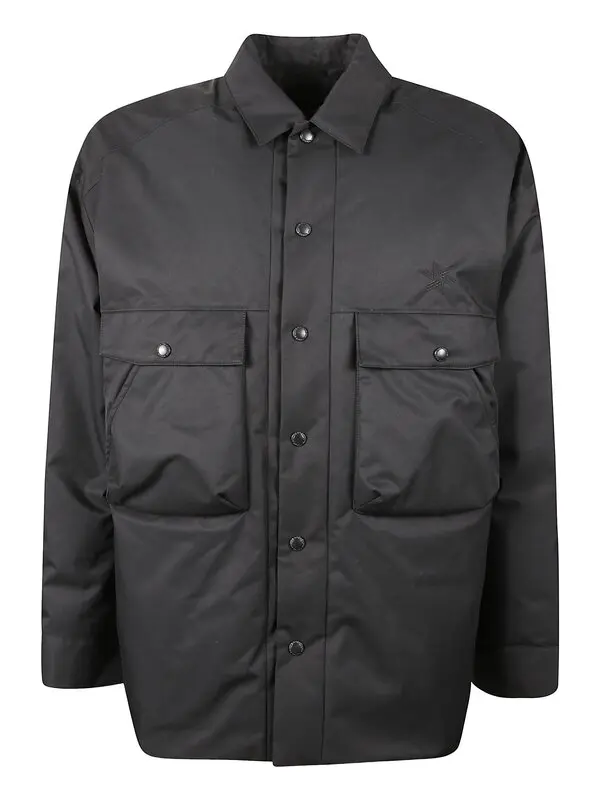 Comme Des Garçons Flap-pocket Jacket - Black