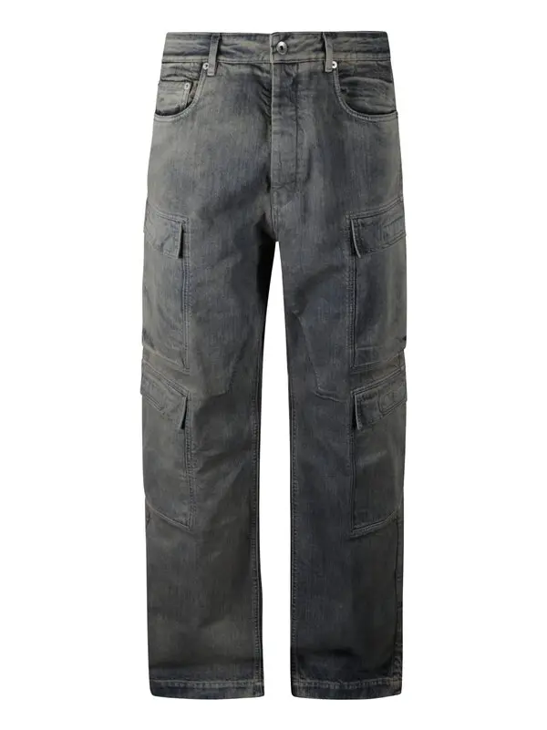 Rick Owens Cargo Denim - Blue