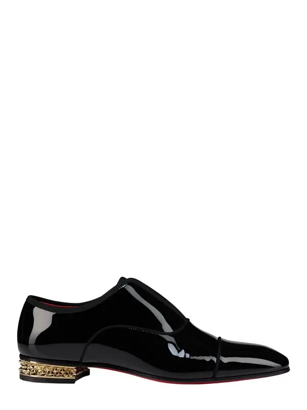 CHRISTIAN LOUBOUTIN Alphamale Rocks Oxford Shoes - Black