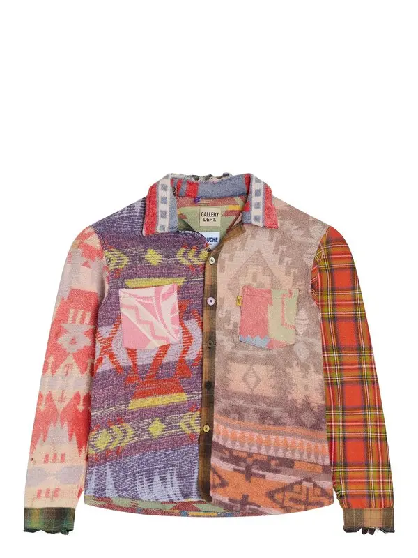 GALLERY DEPT. Marley Retouche Flannel Shirt - Multicolor