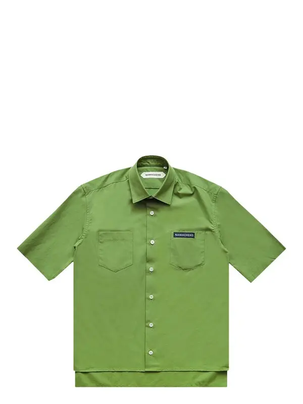 NAMACHEKO Short-sleeve Guardia Shirt - Green