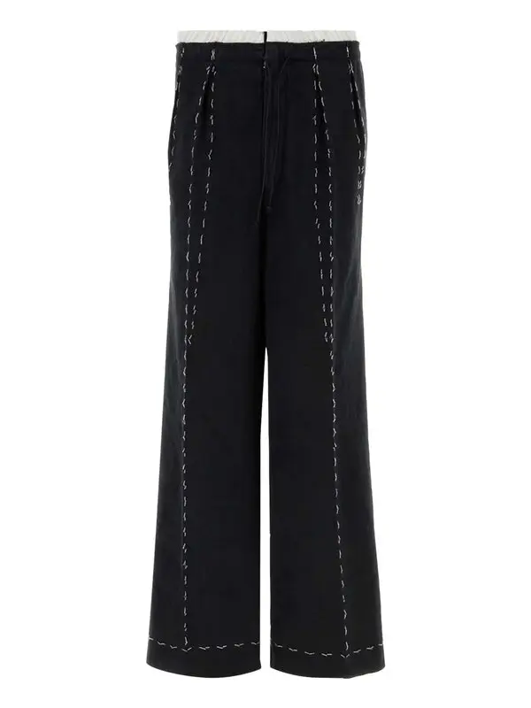 MAISON MARGIELA Work In Progress Trousers - Black