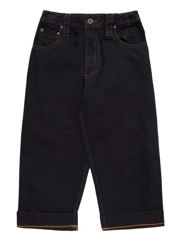 Vaquera Wide-leg Jeans - Black
