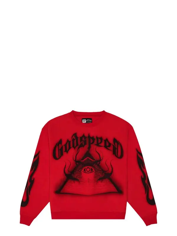 GODSPEED E.o.p. Sweatshirt - Red