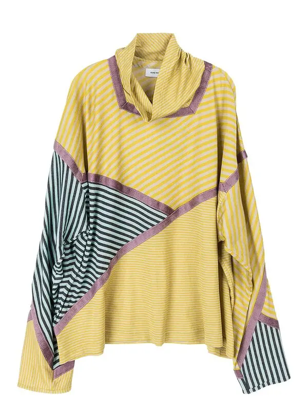 KIKO KOSTADINOV Raday Short Jersey Top - Yellow