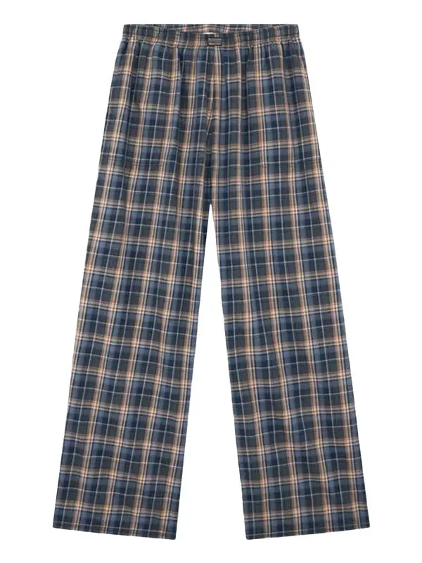 ERL Plaid Lounge Pants - Blue