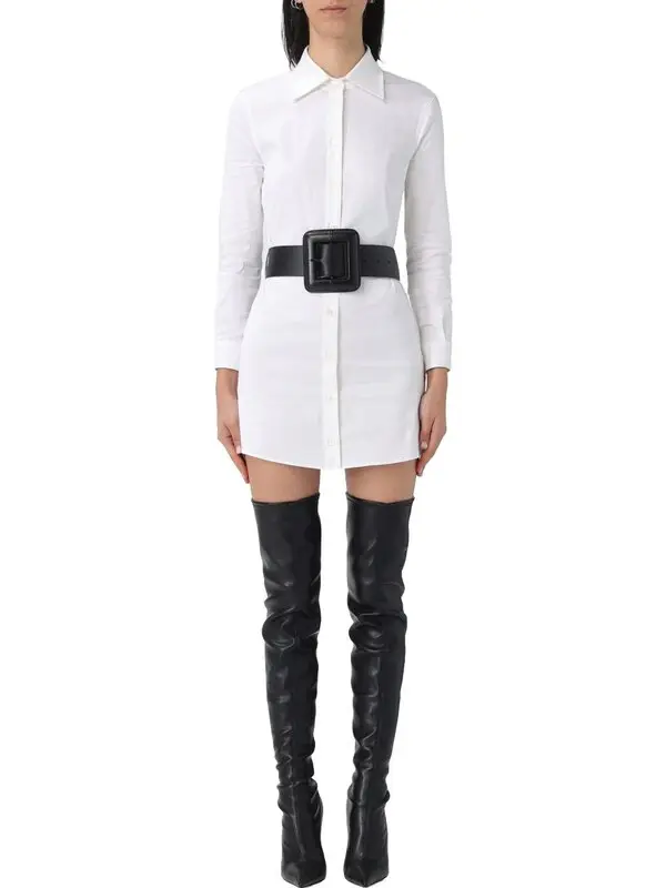 Balenciaga Shirt Dress - White