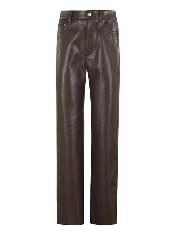 Nanushka Trousers - Brown