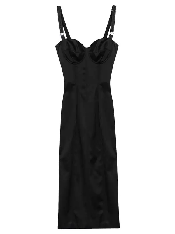 Dolce & Gabbana Sleeveless Dress - Black