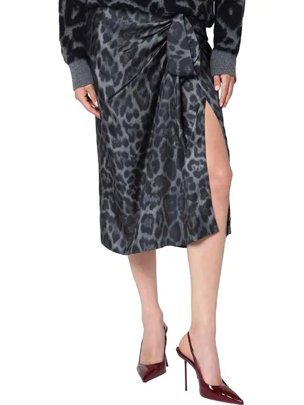 Stella McCartney Printed Skirt - Grey