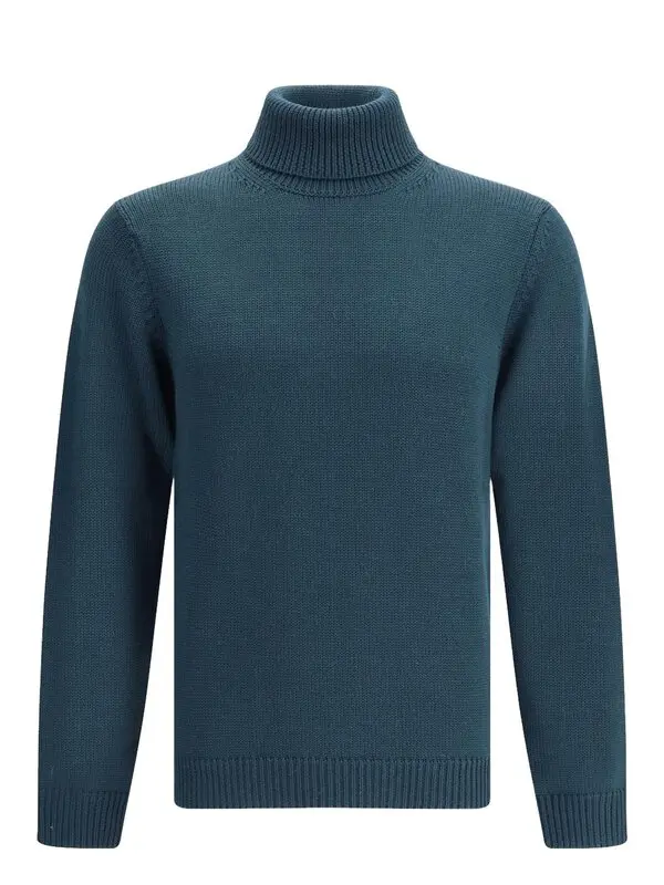 ROBERTO COLLINA Sweater - Bottle Green