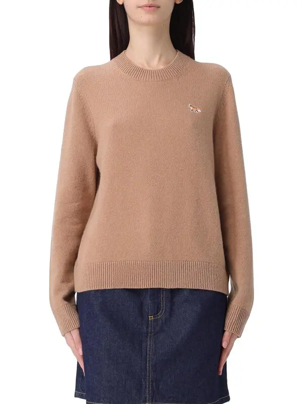 Maison Kitsuné Pullover Sweater - Beige