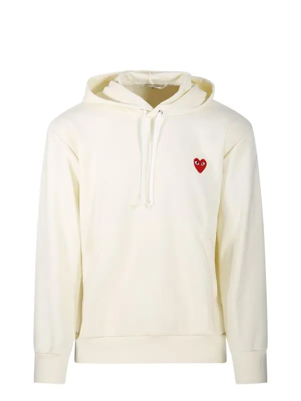 Play Comme Des Garcon Sweatshirt - Ivory