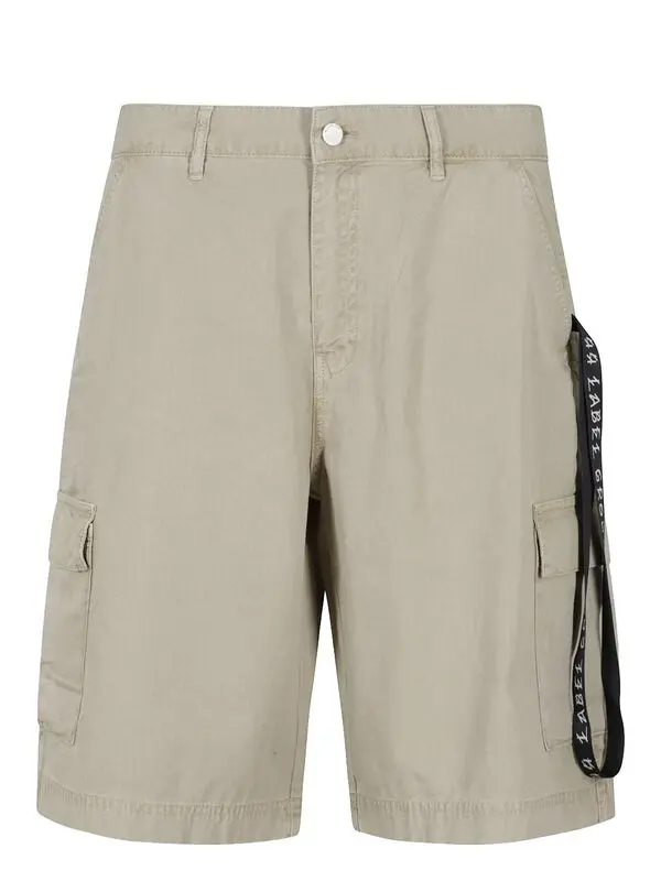 44 LABEL GROUP Cargo Shorts - Sand