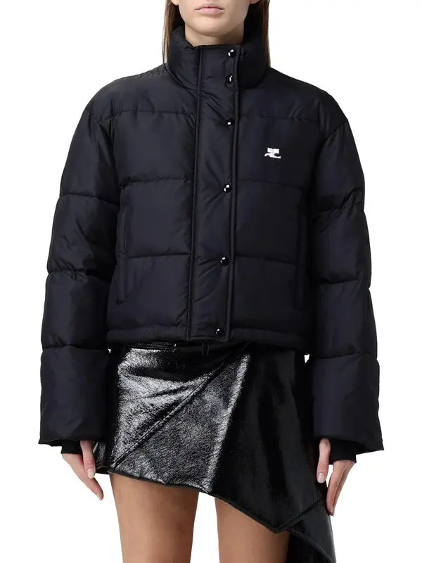COURREGES Padded Jacket - Black