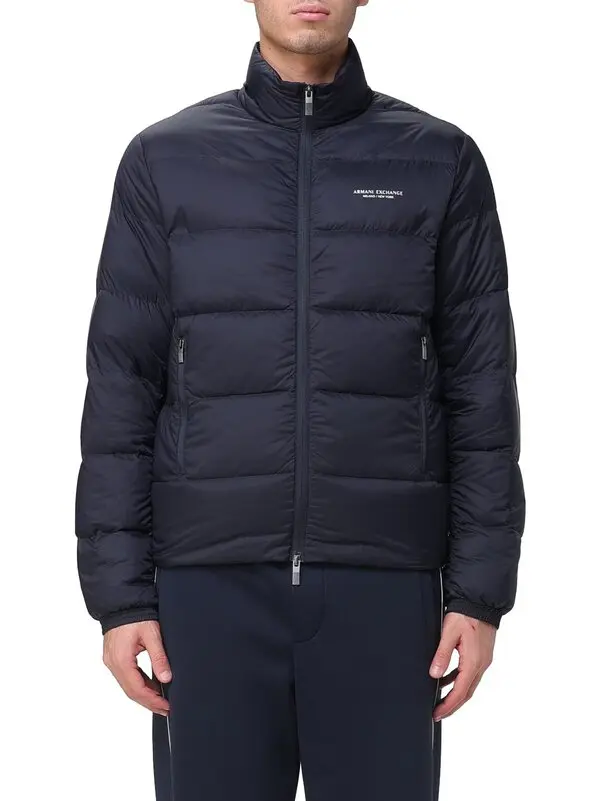 Armani Exchange Puff Jacket - Navy