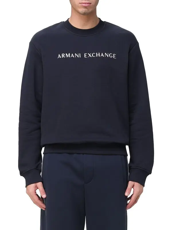 Armani Exchange Crewneck Sweatshirt - Navy