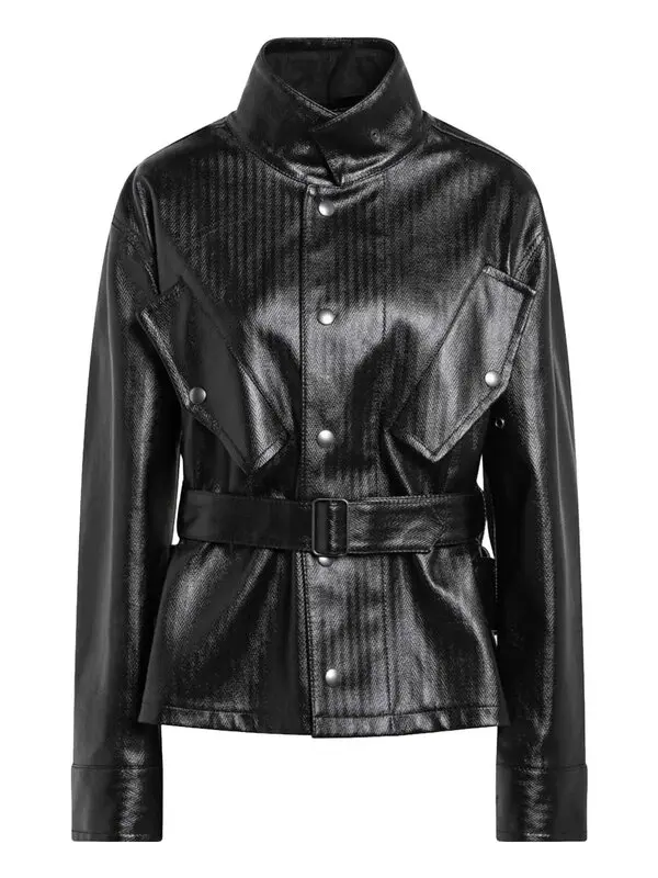 MAISON MARGIELA Belted Jacket - Black