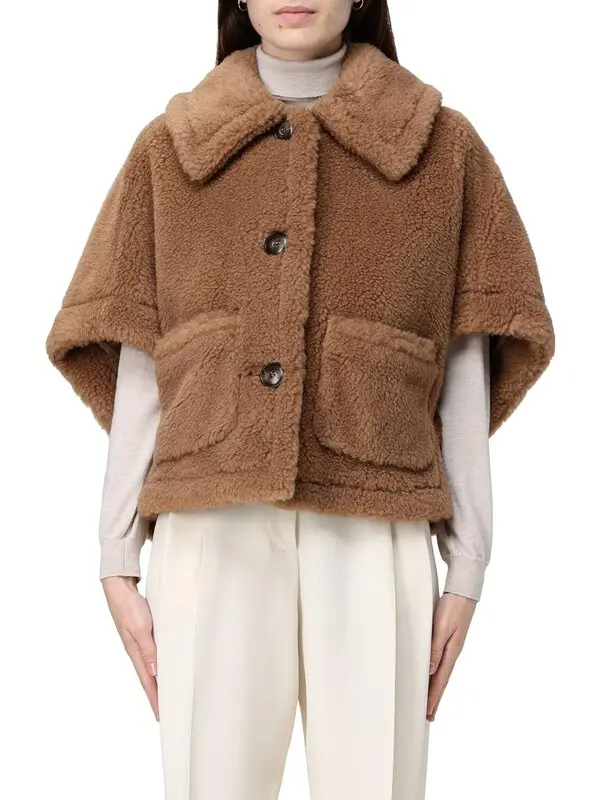 Max Mara Fur Coat - Camel