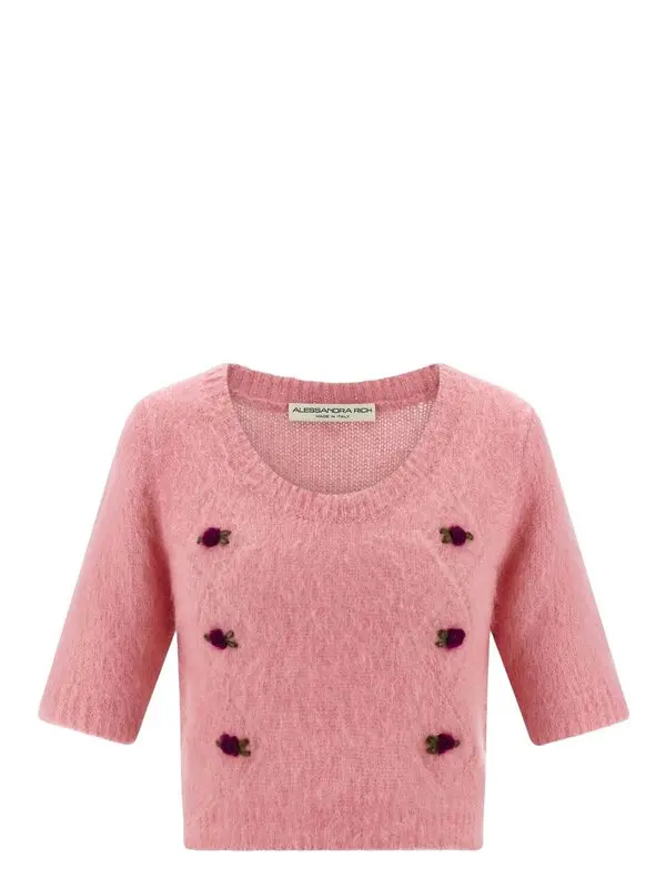 Alessandra Rich Sweater - Pink