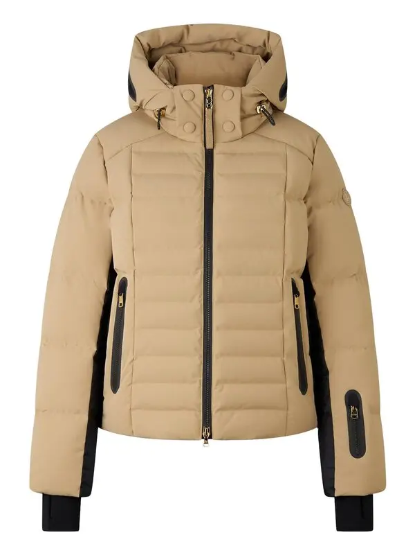 Bogner Bond Down Ski Jacket - Beige/black