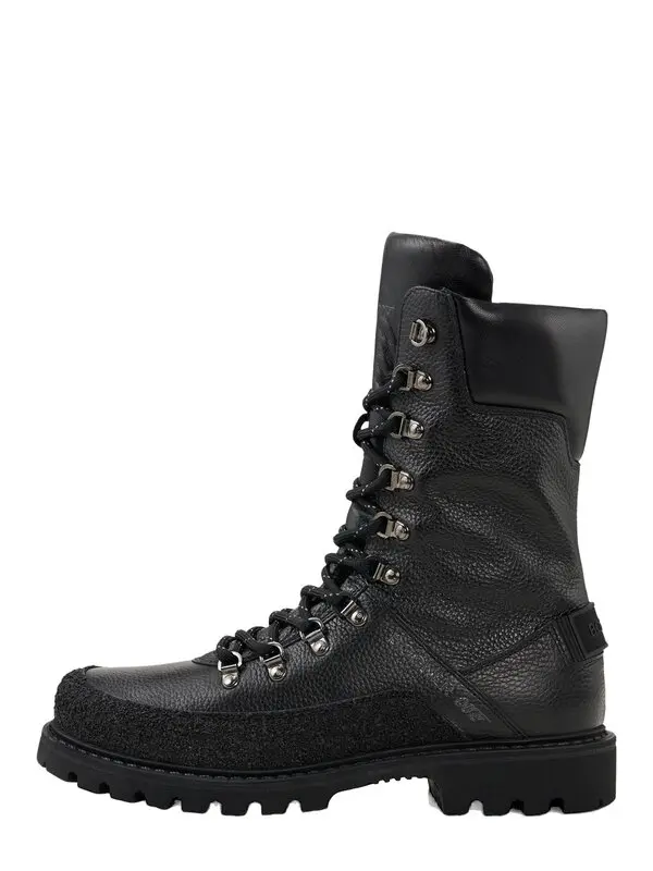 Bogner Lace-up Boots With Spikes - Black