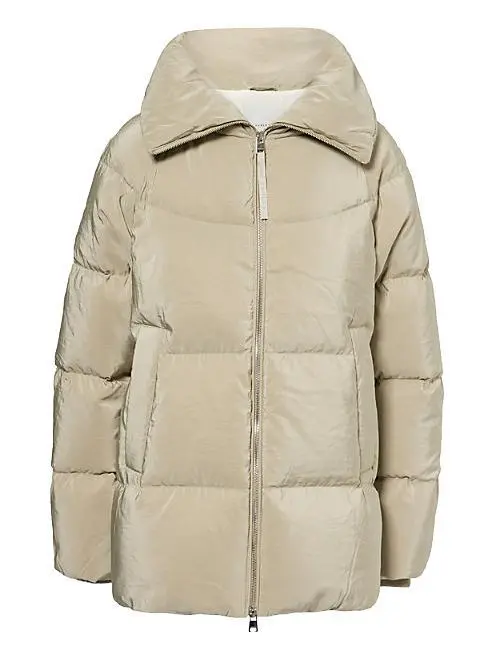 Varley Valencia Down Puffer Coat - Agate Grey