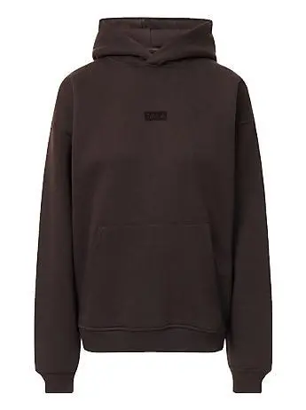 TALA Oversized Cotton-jersey Hoody - Americano