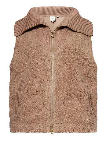Varley Aspen Fleece Gilet - Ash Taupe