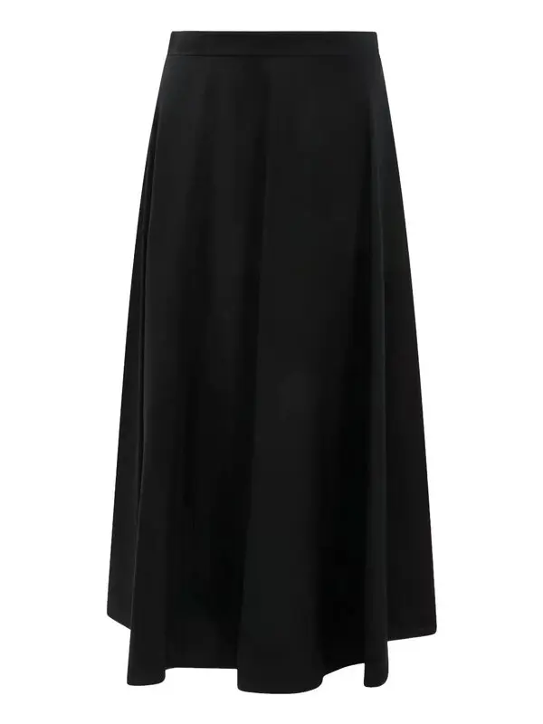 SEMPER Flared Midi Skirt - Black