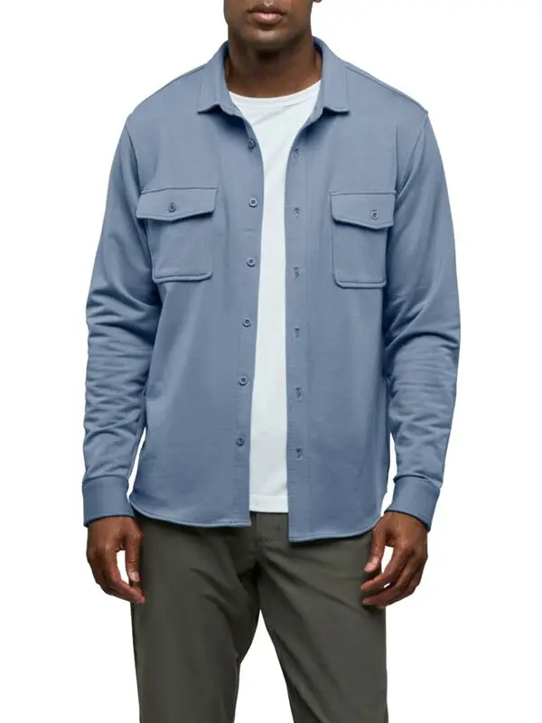 CUTS Hyperloop Overshirt - Cadet Blue