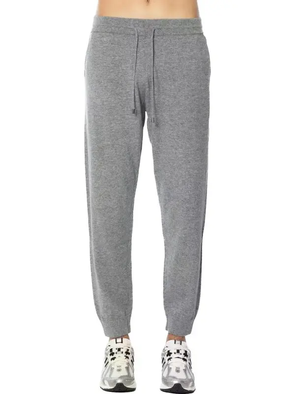MC2 SAINT BARTH Trafalgar Knitted Track Pants - Grey