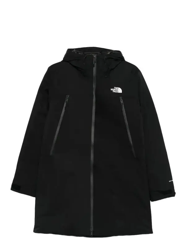 The North Face Hooded Zip-up Coat - Black