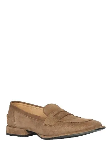 SAINT G Carla Penny Loafer - Dark Taupe