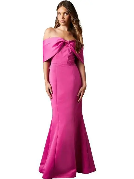 Coast Fishtail Maxi Occasion Gown - Pink