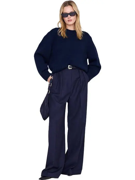 ANINE BING Lou Trouser - Midnight Blue